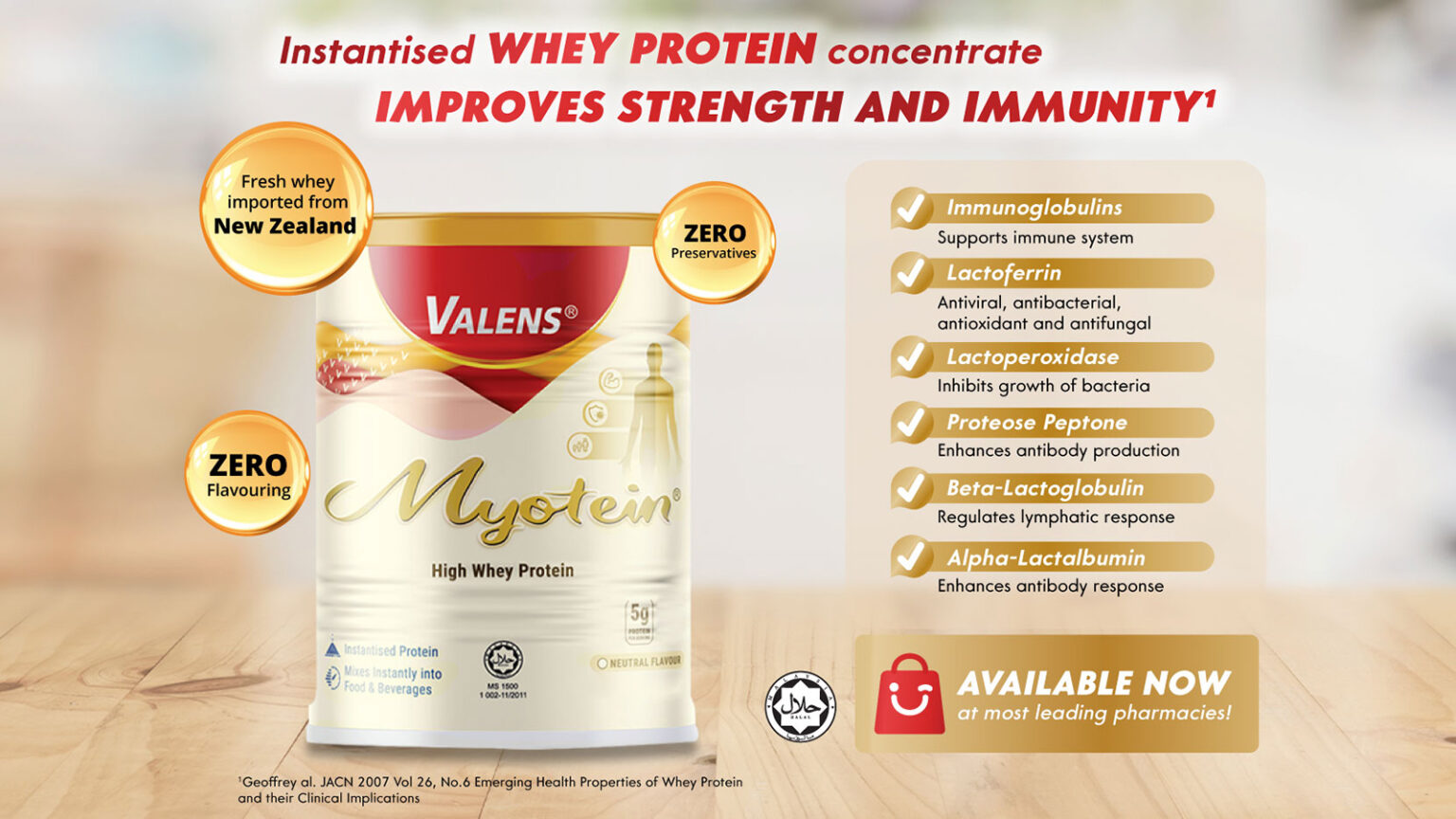 Myotein | Best Halal Whey Protein Supplement Malaysia | Valens ...